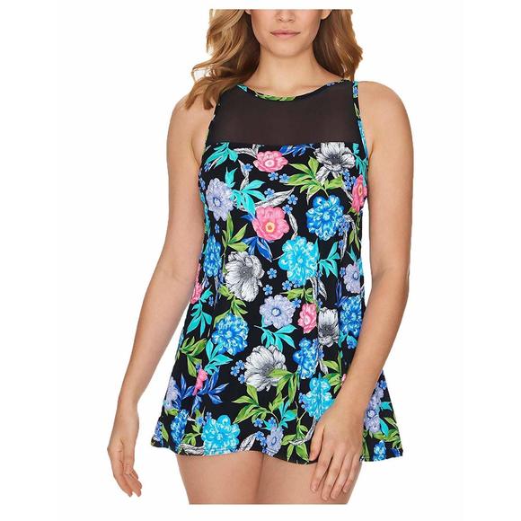 Swim Solutions | Swim | Swim Solutions Soft Blooms Meshtrim ...